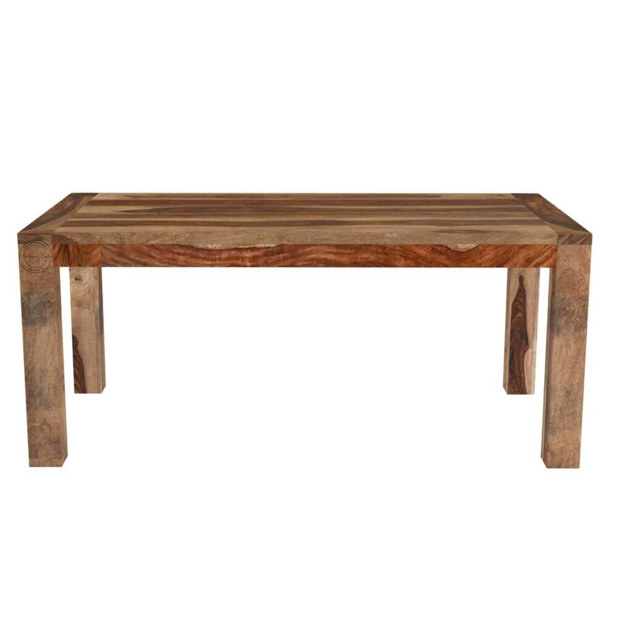 Odi Sheesham Wood Dining Table – Shekhawati Crafts